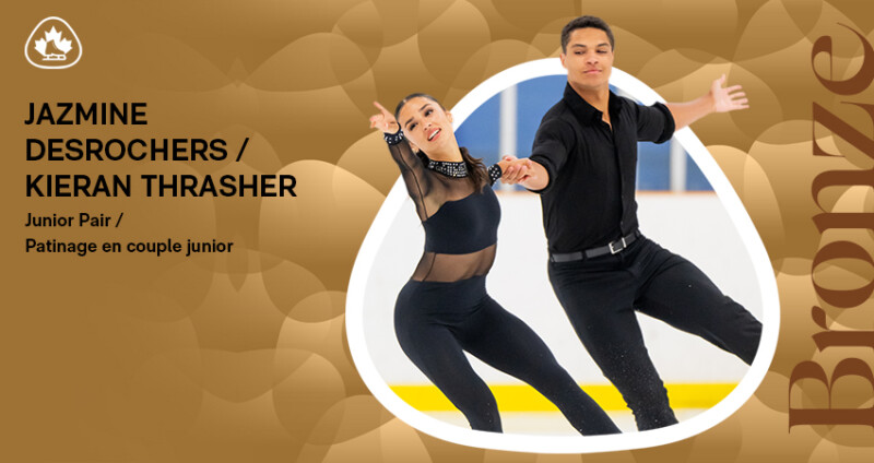 Desrochers & Thrasher Capture Pairs Bronze at ISU Junior Grand Prix in ...