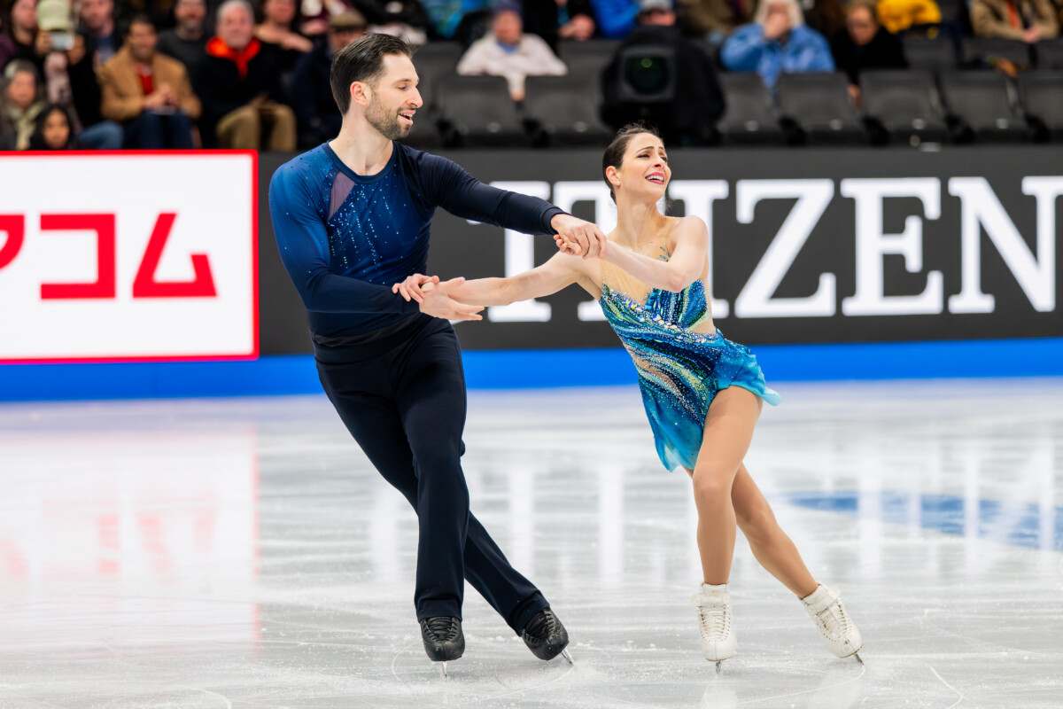 Stellato-Dudek and Deschamps Climb into the Top 5 at the 2025 ISU World ...